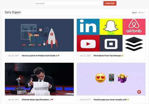 Newsletter GIF by Product Hunt - Find & Share on GIPHY