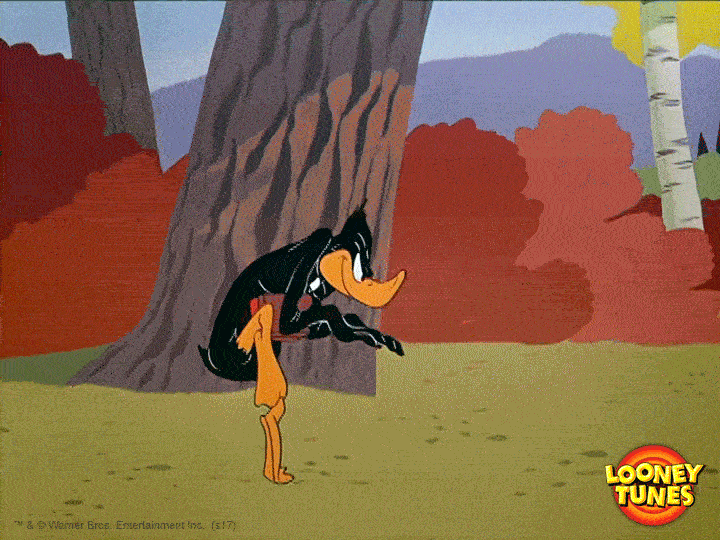 Sneaking Out Daffy Duck GIF by Looney Tunes - Find & Share on GIPHY