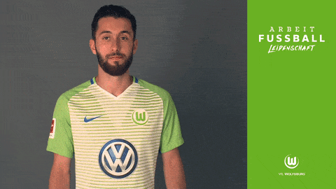 Yunus Malli Bundesliga GIF by VfL Wolfsburg - Find & Share on GIPHY