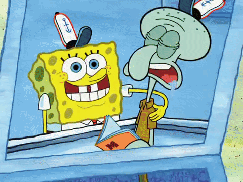Season 6 Squid'S Visit GIF by SpongeBob SquarePants - Find & Share on GIPHY