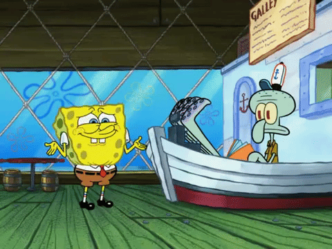Season 6 Squid'S Visit GIF by SpongeBob SquarePants - Find & Share on GIPHY