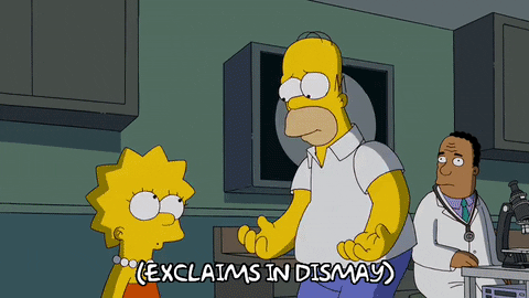 Homer Simpson Panic GIF - Find & Share on GIPHY