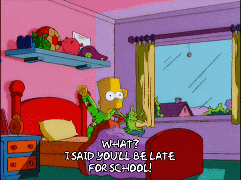 Bart Simpson School GIF - Find & Share on GIPHY