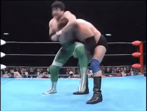 Stan Hansen Wrestling GIF - Find & Share on GIPHY