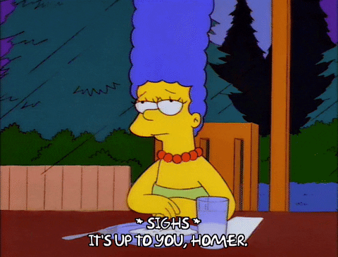 Marge Simpson Decisions GIF - Find & Share on GIPHY