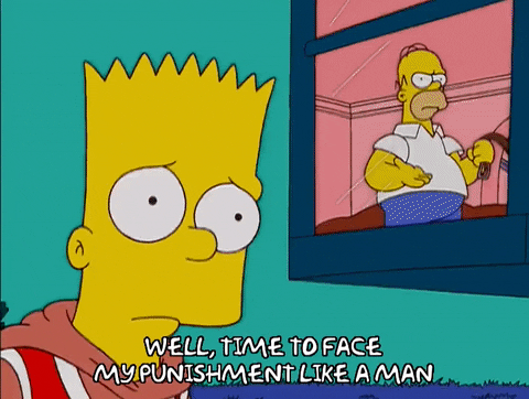 Face It Bart Simpson GIF - Find & Share on GIPHY