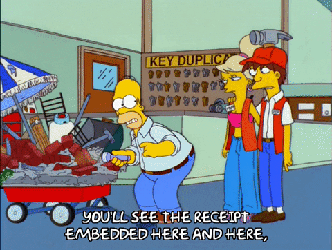 Homer Simpson Interest GIF - Find & Share on GIPHY