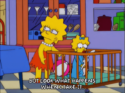 Lisa Simpson Baby GIF - Find & Share on GIPHY