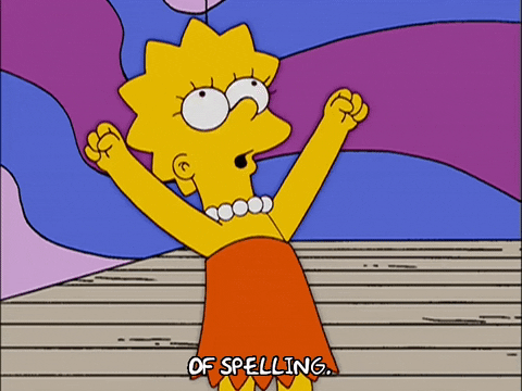 Happy Lisa Simpson GIF - Find & Share on GIPHY