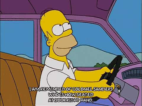 Driving Homer Simpson GIF - Find & Share on GIPHY