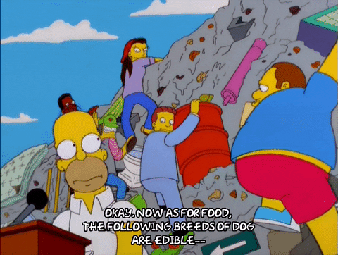 Homer Simpson Trash GIF - Find & Share on GIPHY