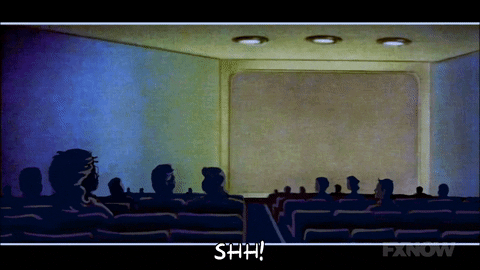 The Simpsons Ending Of Show - Movie Theater GIF - Find & Share on GIPHY