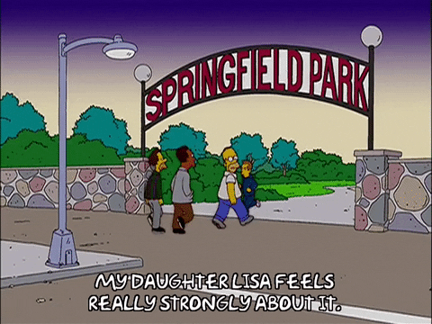 Homer Simpson Park GIF - Find & Share on GIPHY
