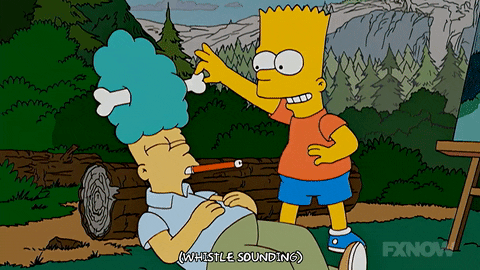 The Simpsons Melvin Van Horne GIF - Find & Share on GIPHY