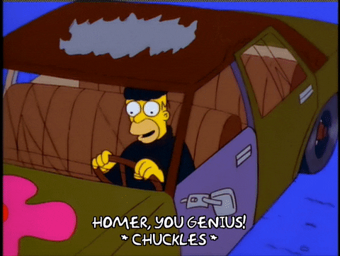 Homer Simpson Car GIF - Find & Share on GIPHY