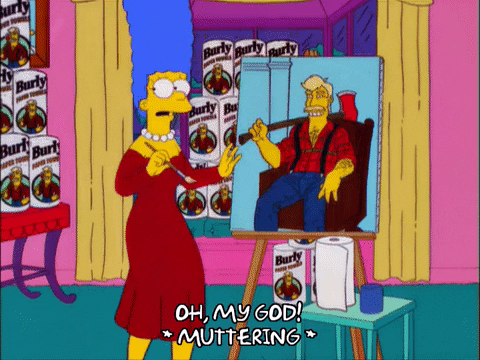 Sweating Marge Simpson GIF - Find & Share on GIPHY