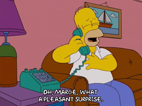 Happy Homer Simpson GIF - Find & Share on GIPHY