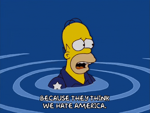 Floating Homer Simpson GIF - Find & Share on GIPHY