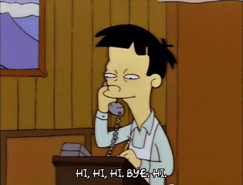 Homer Simpson Hello GIF - Find & Share on GIPHY