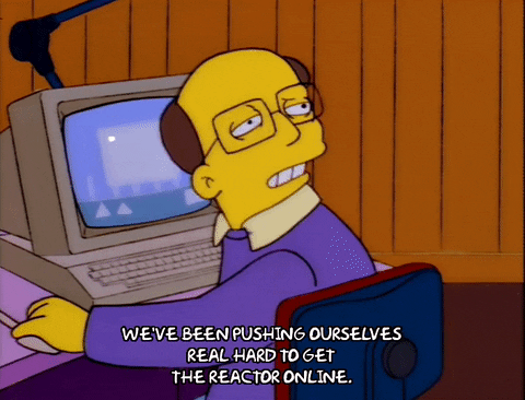 Homer Simpson Work GIF - Find & Share on GIPHY