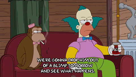 The Simpsons Monkey GIF - Find & Share on GIPHY