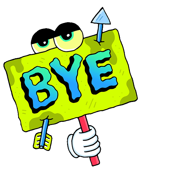 Illustration Goodbye Sticker by Sam Taylor for iOS & Android | GIPHY