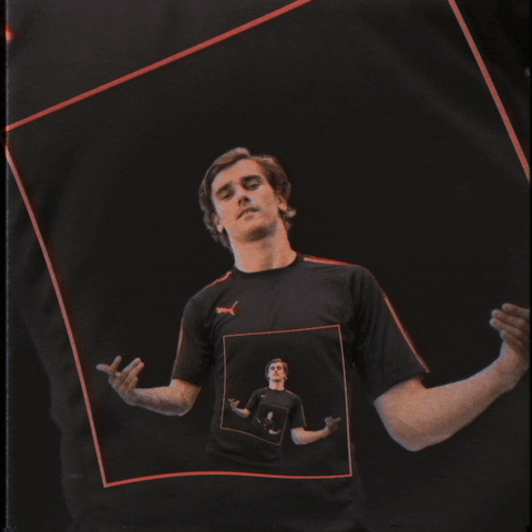Happy Antoine Griezmann GIF by PUMA - Find & Share on GIPHY