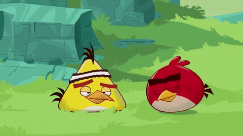 Friends Hug GIF by Angry Birds - Find & Share on GIPHY