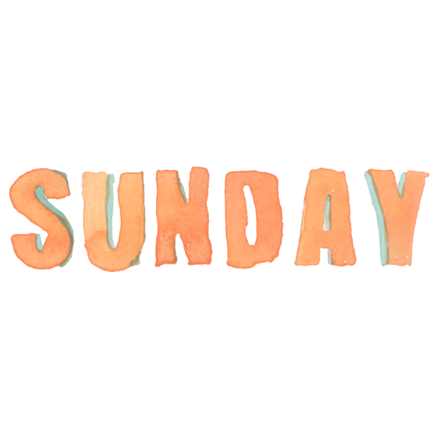 Sunday Sticker by leeamerica for iOS & Android | GIPHY