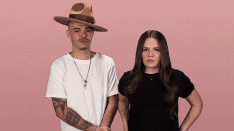 Cringe Wince GIF by Jesse y Joy - Find & Share on GIPHY