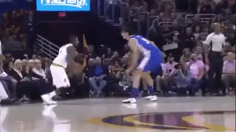 Step Back Cleveland Cavaliers GIF by NBA - Find & Share on GIPHY