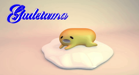3D Gudetama ## Depressed Egg : gudetama