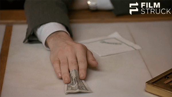 The Grifters Money GIF by FilmStruck - Find & Share on GIPHY