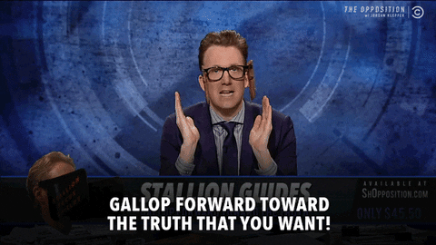 Truth Gallop GIF by The Opposition w/ Jordan Klepper - Find & Share on ...