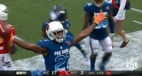 Pro Bowl Football GIF by NFL - Find & Share on GIPHY