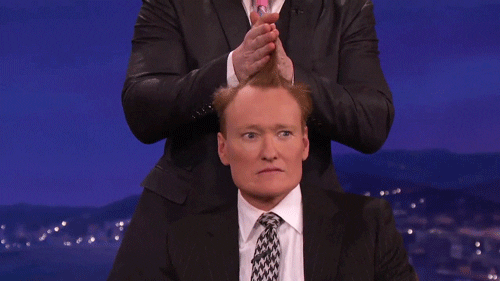 Conan Obrien Mohawk GIF by Team Coco - Find & Share on GIPHY