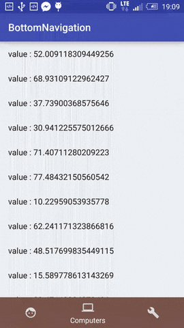 BottomNavigation @codeKK AndroidOpen Source Website