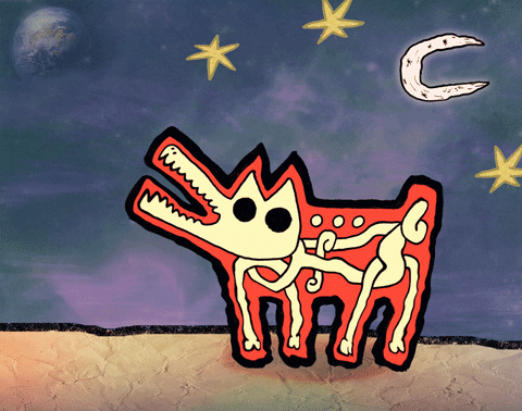 Keith Haring Animation GIF by Mr Tronch - Find & Share on GIPHY