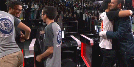 Awkward Handshake GIF by lolesports - Find & Share on GIPHY