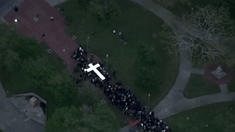 Cross Procession GIF by The Passion: Live - Find & Share on GIPHY