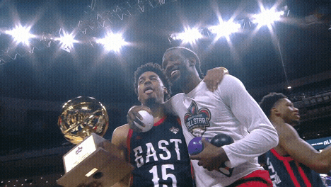 Nba All Star Kiss GIF by NBA - Find & Share on GIPHY