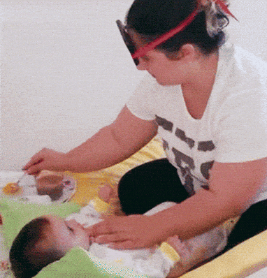Mom Feeding GIF by Demic - Find & Share on GIPHY
