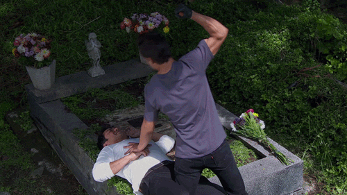 Novela Stab GIF by Senora Acero - Find & Share on GIPHY