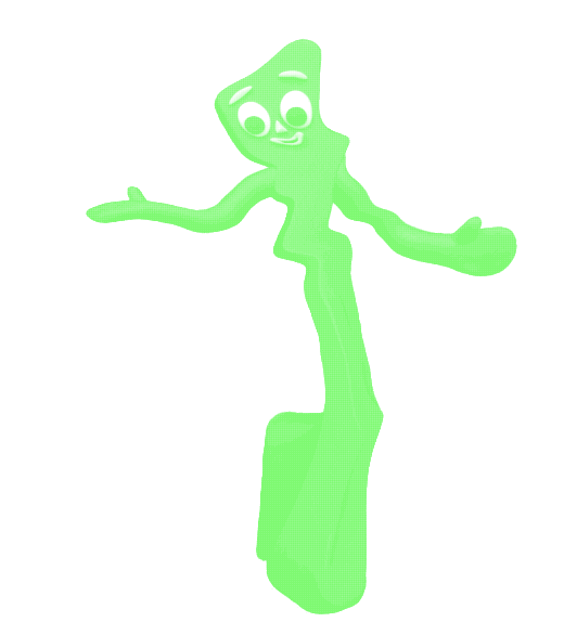 Gumby Sticker by Lauryn Siegel for iOS & Android | GIPHY