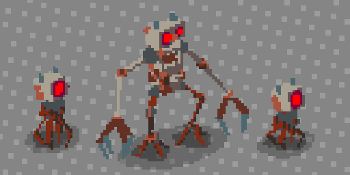 Pixel Art Robots GIF by gavinreed - Find & Share on GIPHY