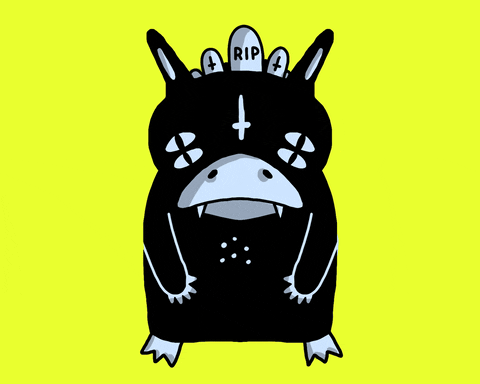 Monster Creature GIF by garbageparty - Find & Share on GIPHY