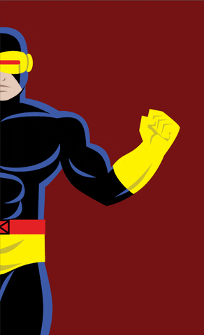 X-Men Cyclops GIF by aaron frey - Find & Share on GIPHY