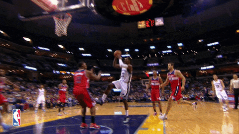 Slam Dunk Basketball GIF by NBA - Find & Share on GIPHY