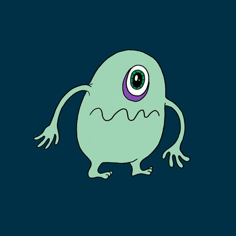 Illustration Monster GIF by Chris Piascik - Find & Share on GIPHY