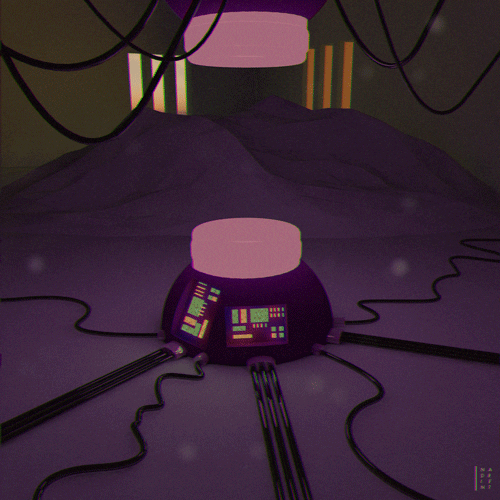 Sci-Fi Space GIF by Nadrient - Find & Share on GIPHY